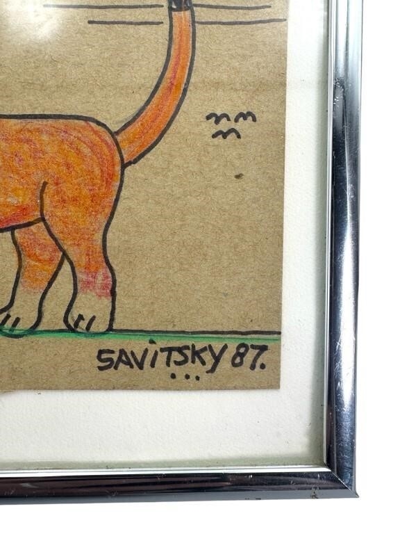 Jack Savitsky | Jack Savitsky 1987 Original Mini Art Piece (1987 ...