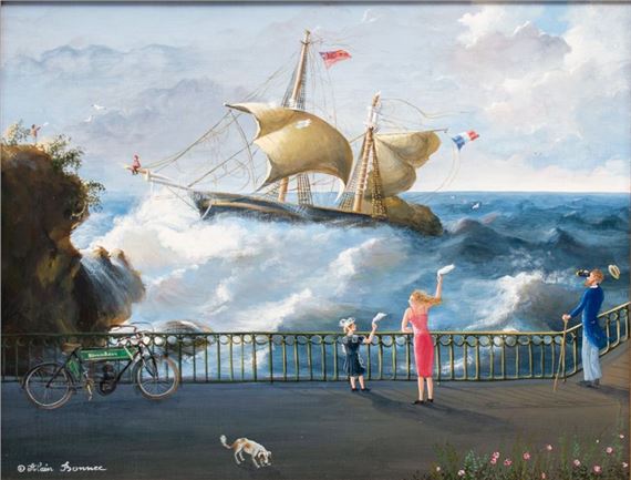 Alain Bonnec | Les au revoir | MutualArt