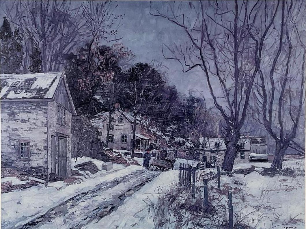 Edward Willis Redfield | Includes Certificate of Authenticity | MutualArt