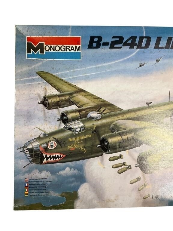 Flying Fortress | Monogram B-17G & B-24D Model Kits | MutualArt