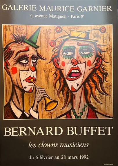 Bernard Buffet | Bernard Buffet : Bernard Buffet poster for the ...