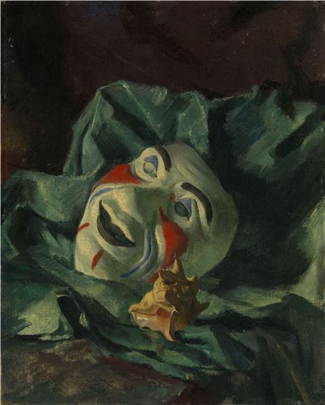 Aleksandr Yevgeniyevich Yakovlev | Still Life with Mask and Shell ...