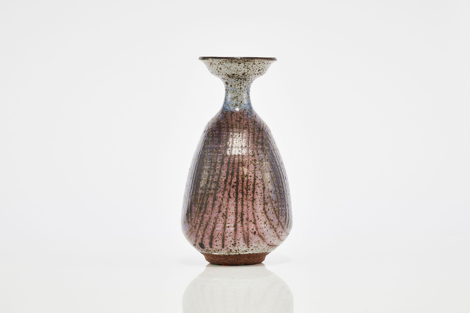 Peter Voulkos | Early flared-lip vase (Circa 1953) | MutualArt