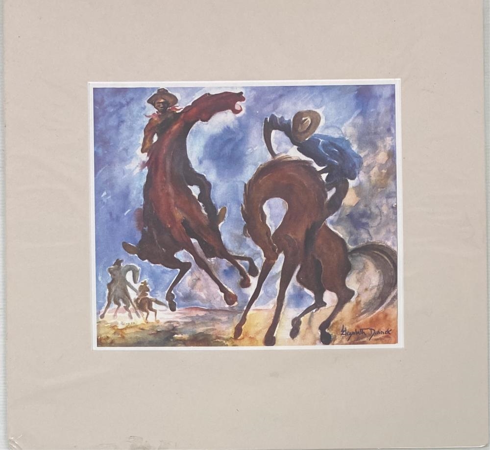 Elizabeth Durack | Breaking Colts 1948, 1994 (1948) | MutualArt