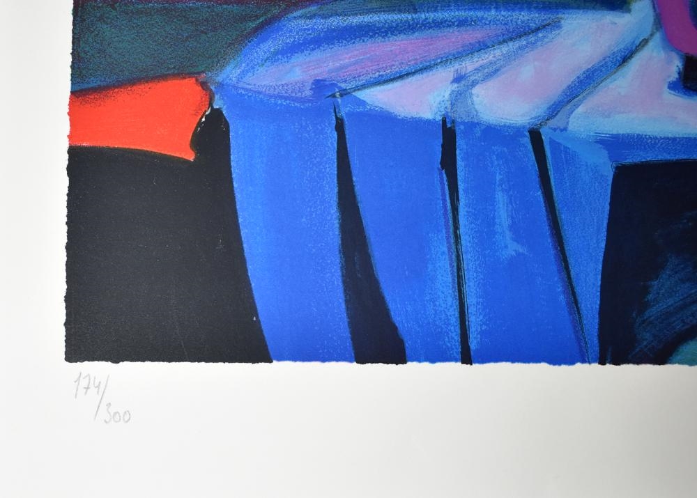 Marcel Mouly | Marcel Mouly Hand signed Lithograph Still Life | MutualArt