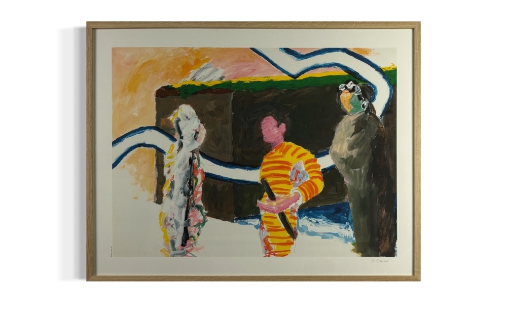 Roger Raveel | A Difficult Conversation | MutualArt