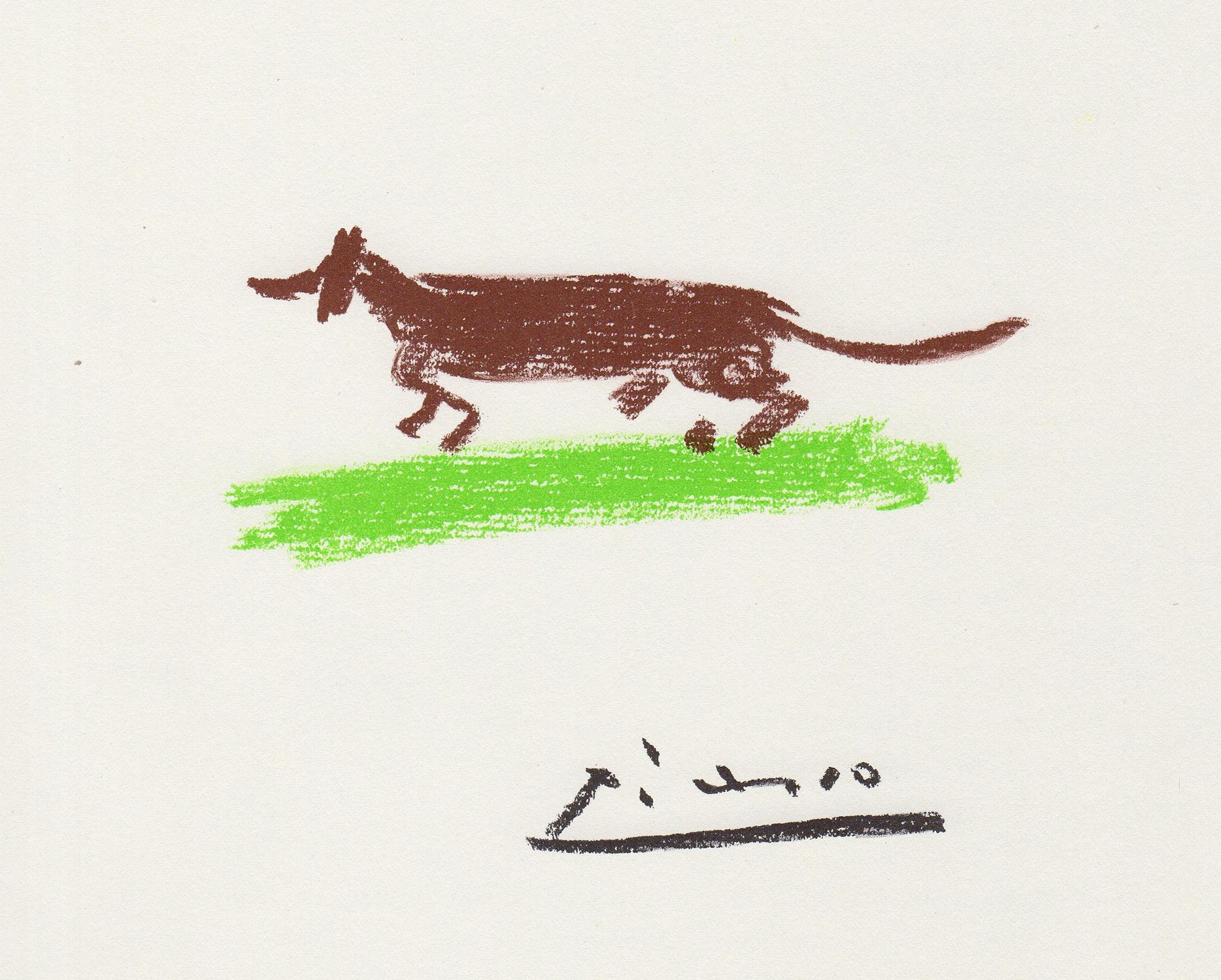 Pablo Picasso | Sausage Dog (1968) | MutualArt