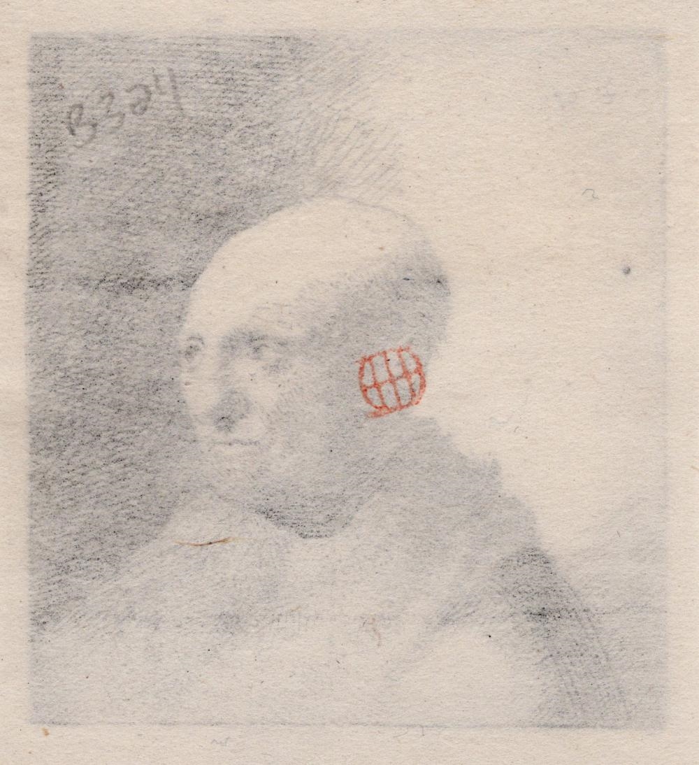 Rembrandt van Rijn | REMBRANDT 1800s Etching B324 A Bald Man in a Fur Cloak Signed DURAND ...