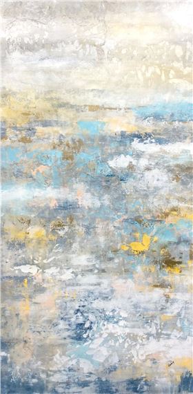 Alexys Henry | Alexys Henry Original Painting Upward Rays I 30 x 60 ...