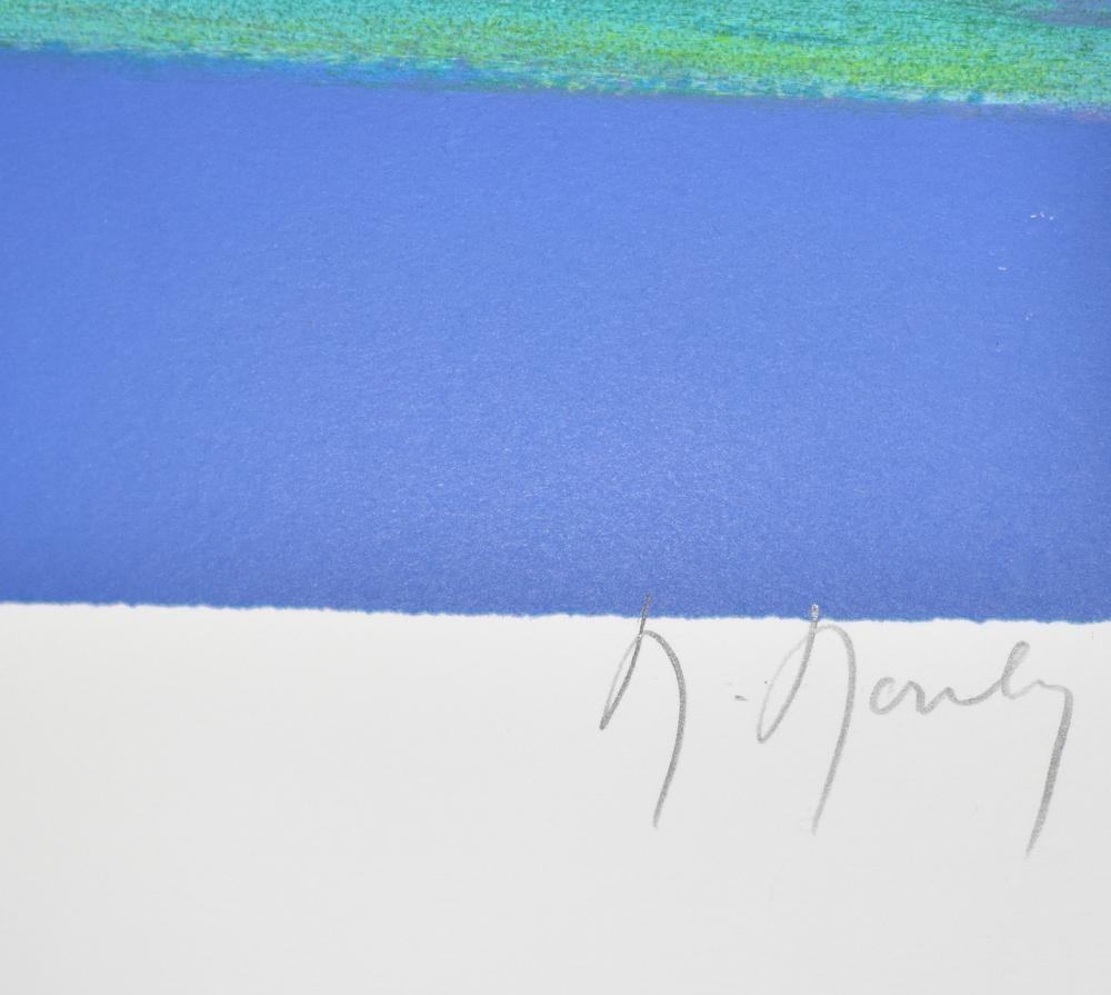 Marcel Mouly | Marcel Mouly Hand signed Lithograph Navy Ships | MutualArt