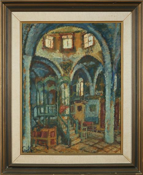 Arieh Allweil | Synagogue | MutualArt