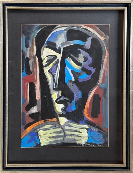 Hans Breinlinger | Männerportrait (1940) | MutualArt