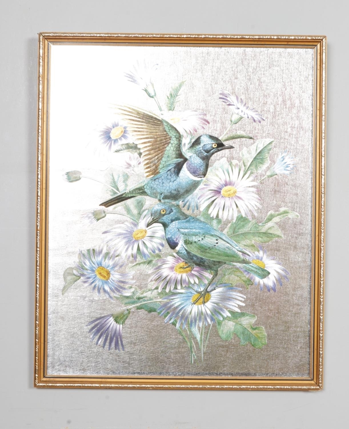 Rena Fennessy | A Rena Fennessy foil of 'Blue Birds | MutualArt