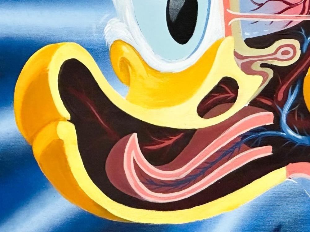 Nychos | Donald Duck Cross Section | MutualArt