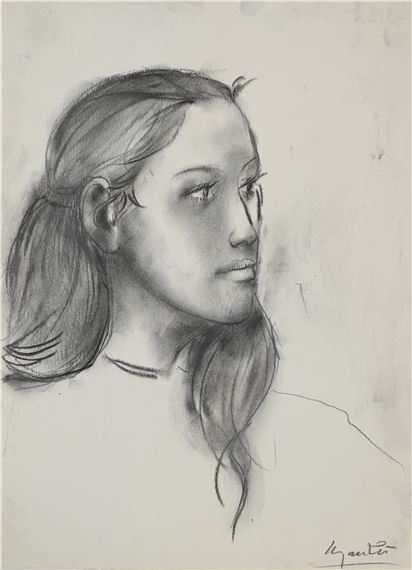 Giacomo Manzù | Ritratto di Inge | MutualArt