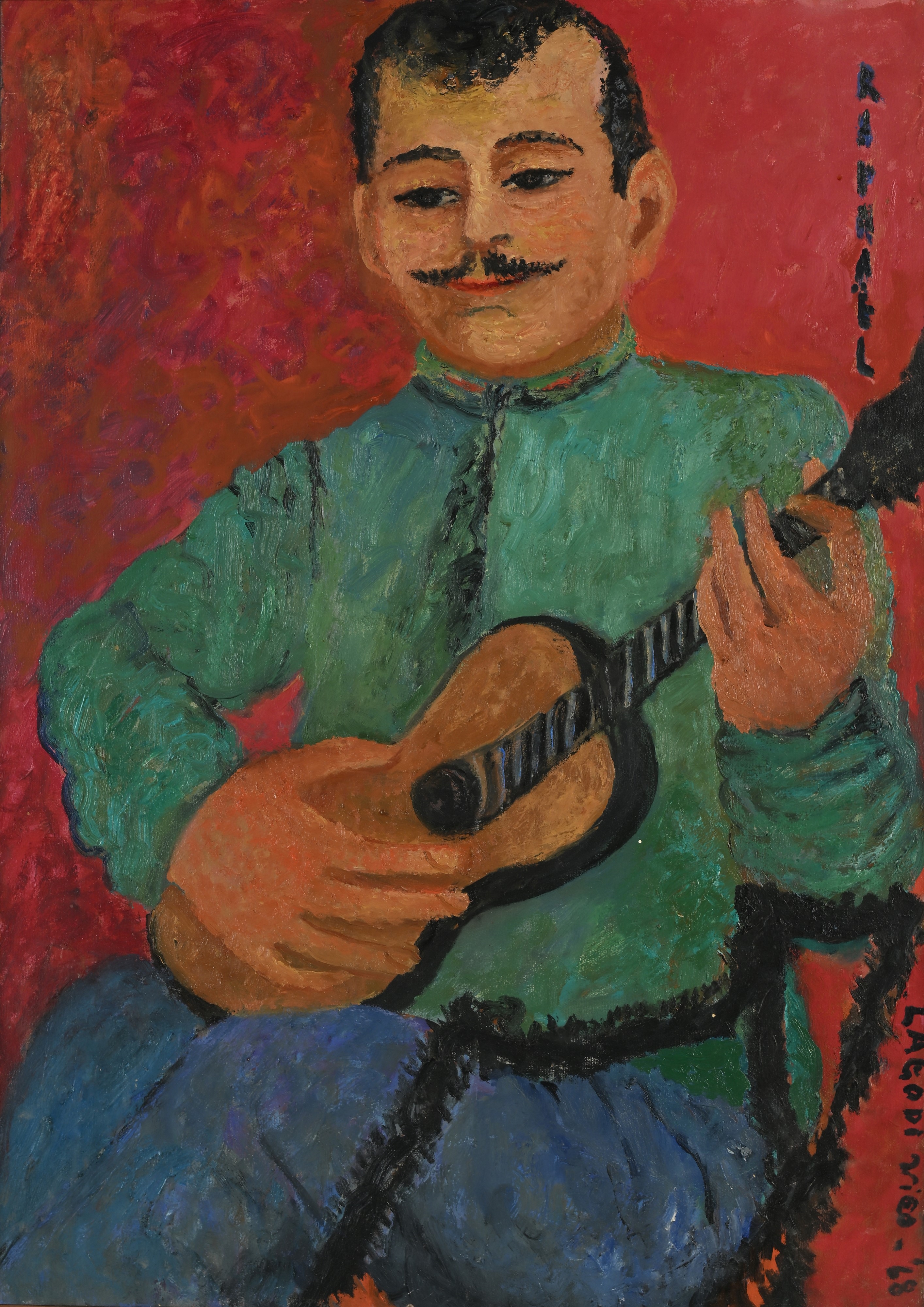 Antonietta Raphael Mafai | Ritratto del padre di Nano | MutualArt