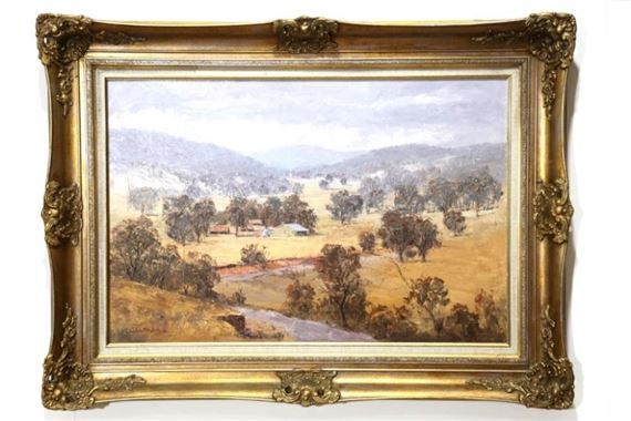 J. Colin Angus | J. Colin Angus. 1982. Oil on board. Australian ...