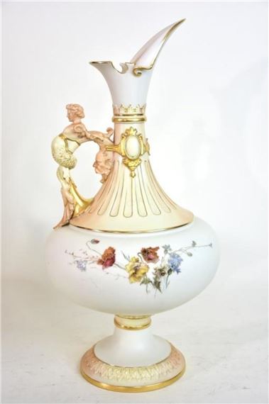 Royal Worcester | Edward Raby. A large and impressive Royal Worcester ...