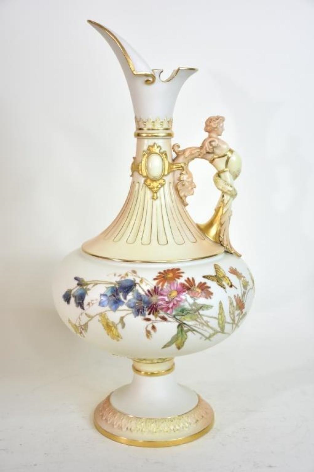 Royal Worcester | Edward Raby. A large and impressive Royal Worcester ...