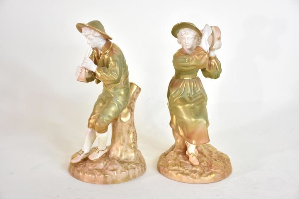 Royal Worcester | A petit and interesting pair of English Royal ...