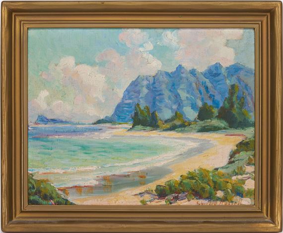 Shirley Russell | Shirley Russell O/B Hawaiian Coastal Landscape ...