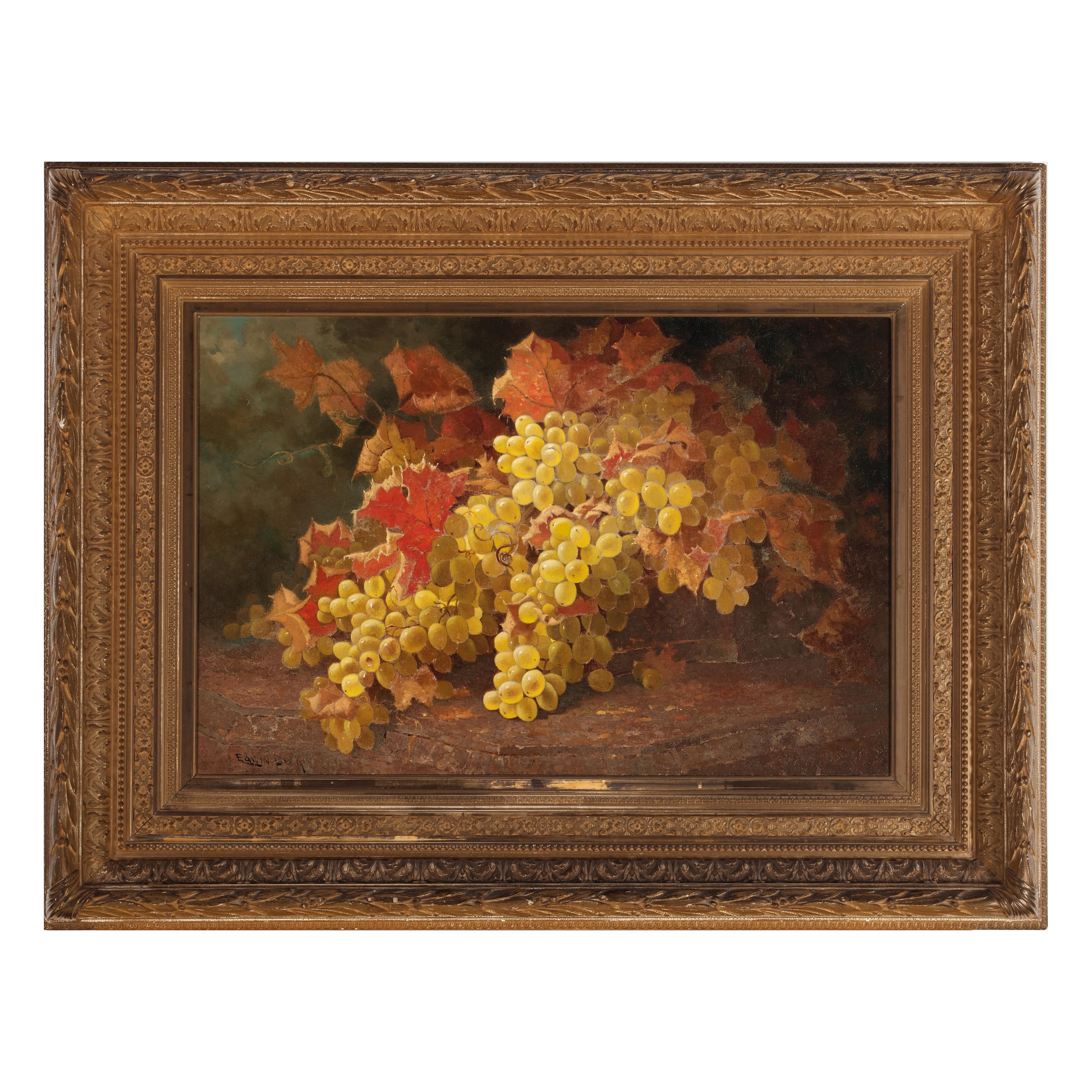 Edwin Deakin | Still Life with Grapes | MutualArt