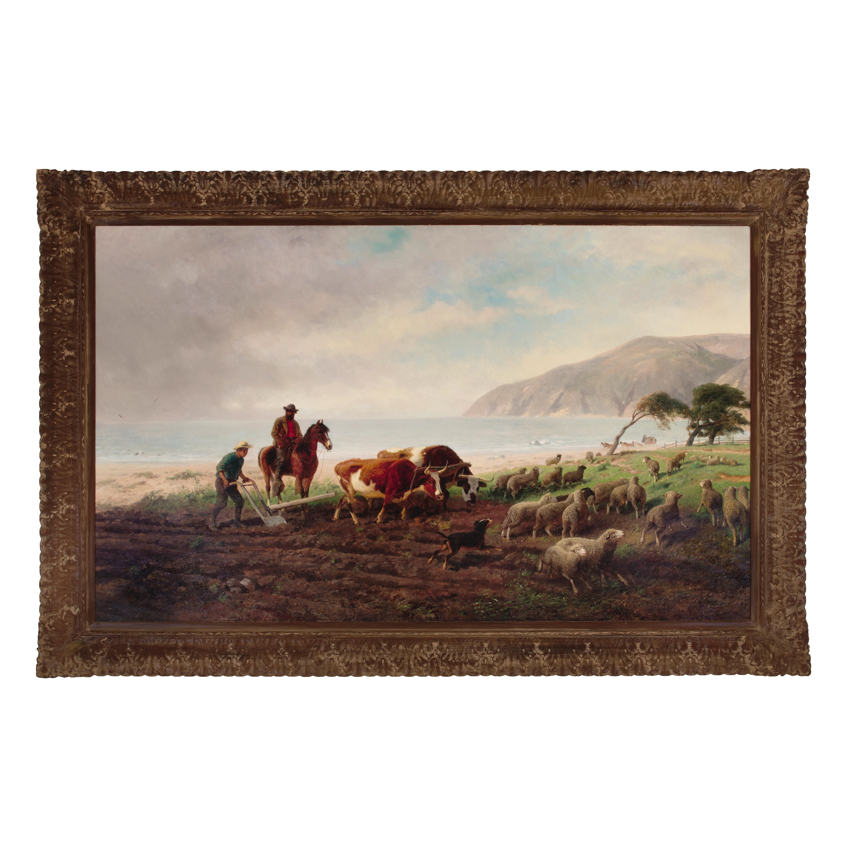 William Hahn | David Jacks on Horseback (1875) | MutualArt
