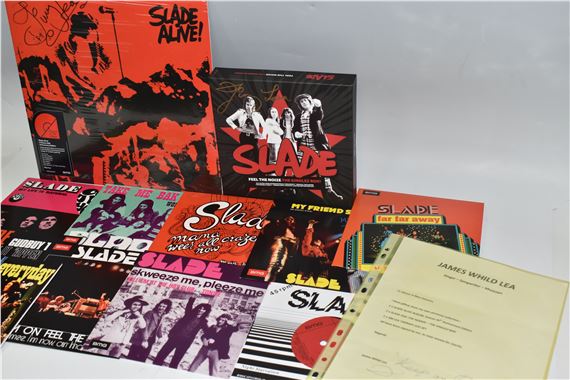 Yesterday | A COLLECTION OF SIGNED SLADE MEMORABILIA, from Jim Lea's ...
