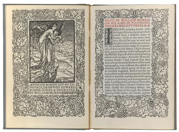 Edward Burne-Jones | A Note By William Morris On His Aims In Founding ...