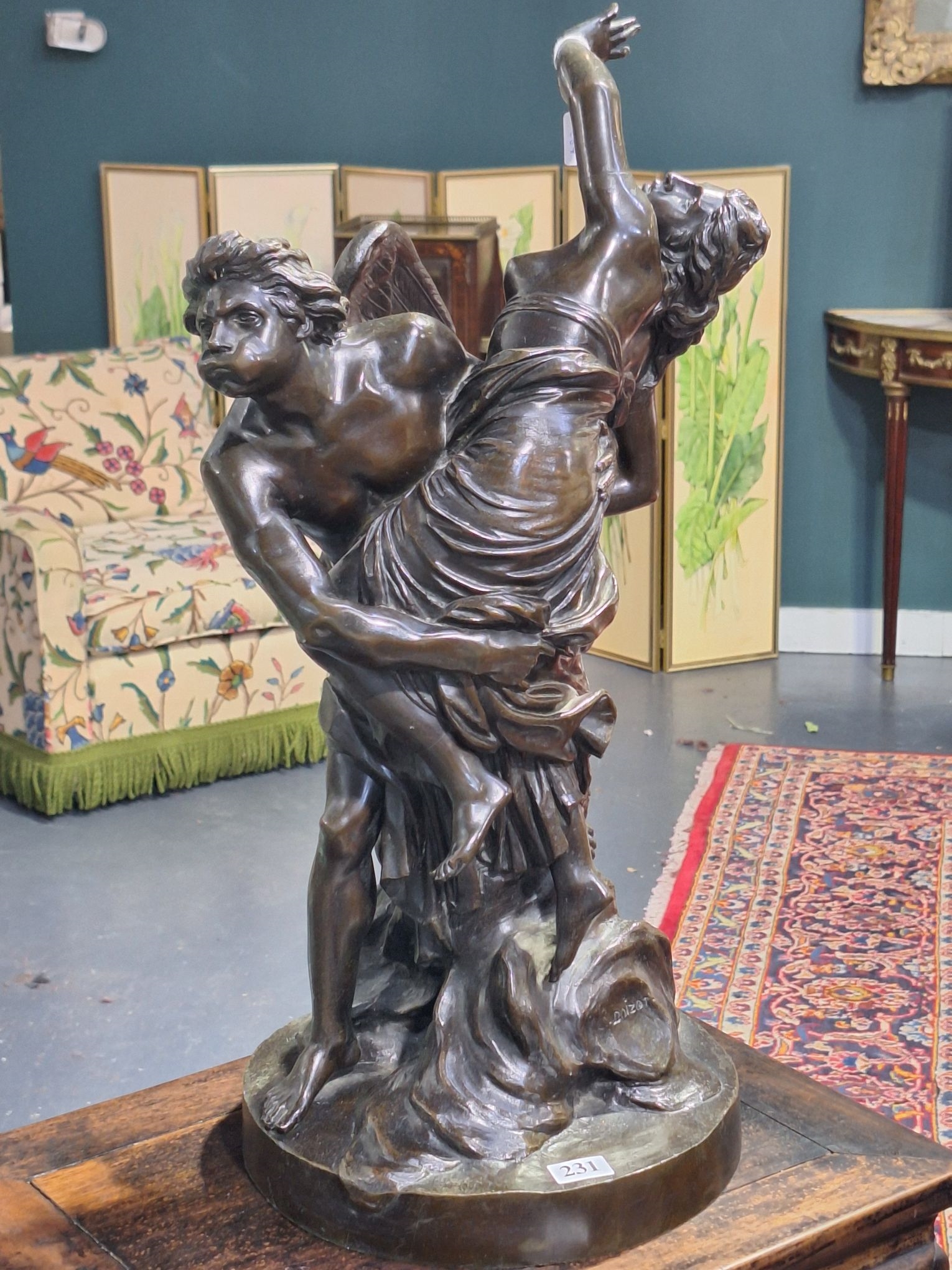 Louis-Simon Boizot | A FRENCH PATINATED BRONZE FIGURE | MutualArt