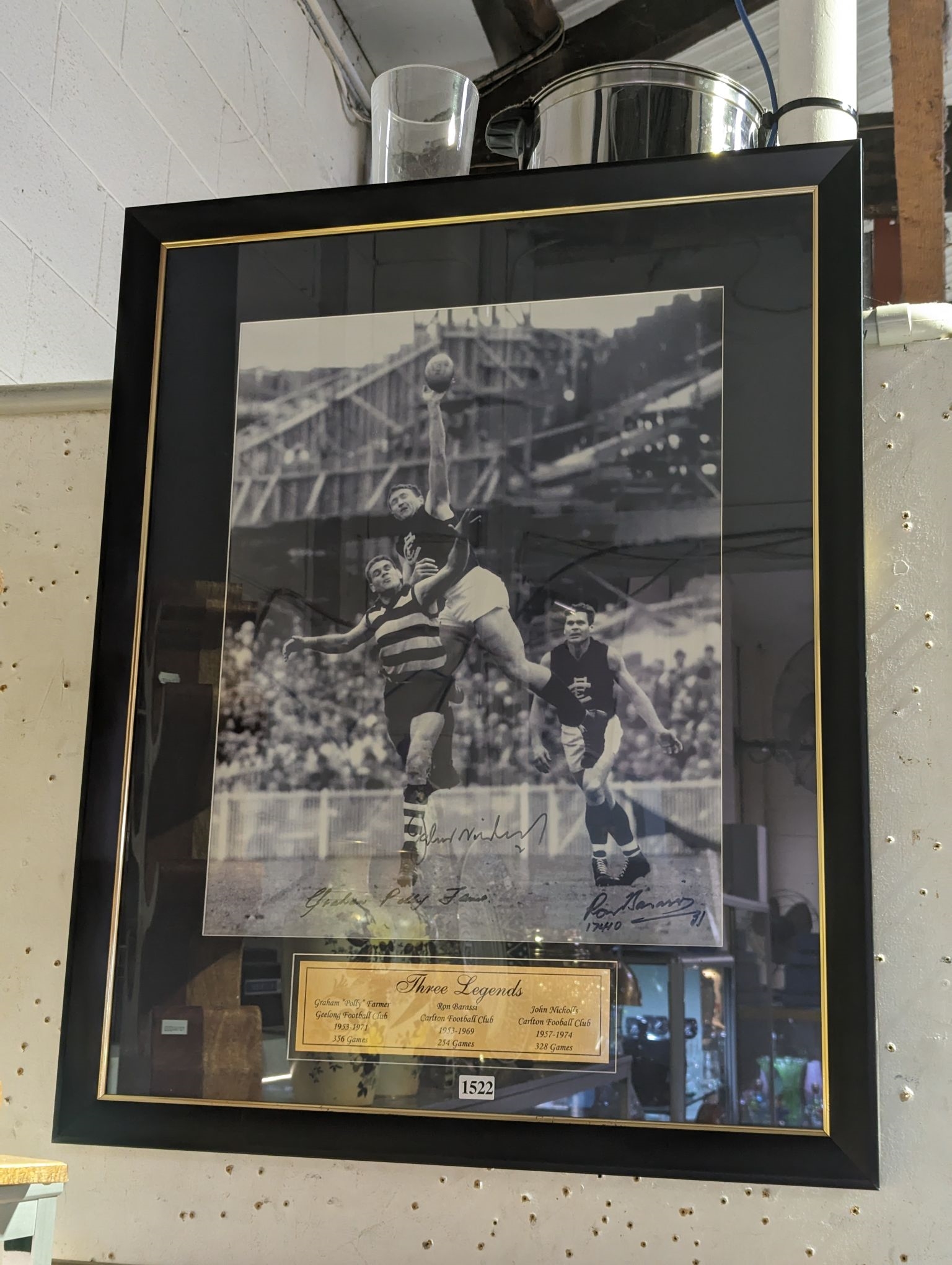 John Nichols | HAND SIGNED FOOTBALL MEMORABILIA | MutualArt