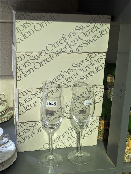 Orrefors | SUITE OF ORREFORS GLASSES | MutualArt