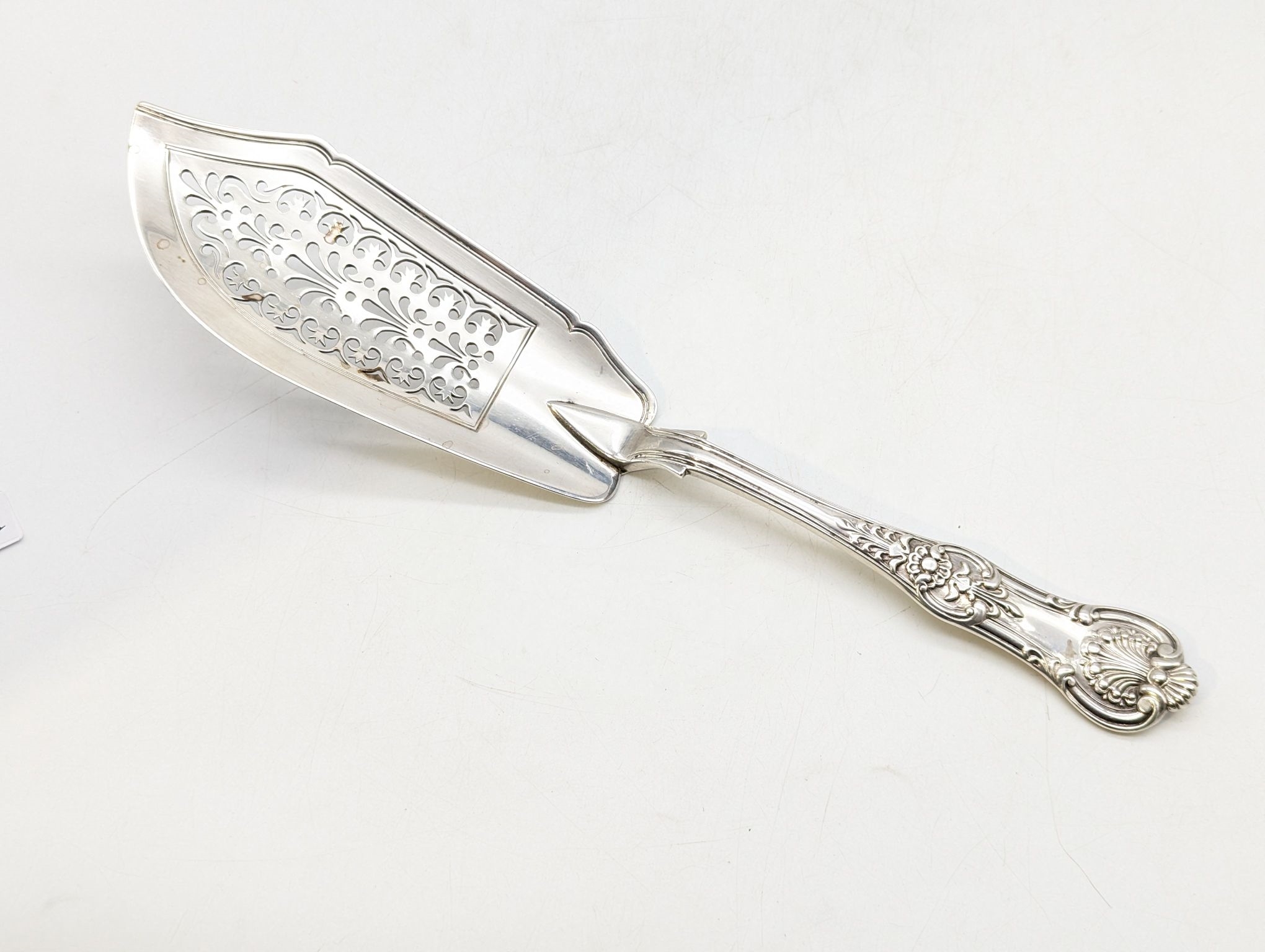 Unknown | STERLING SILVER FISH SLICE | MutualArt