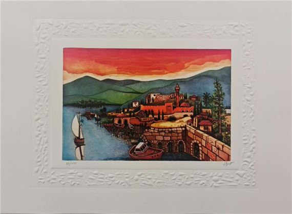 Amram Ebgi | AMRAM EBGI, SEA OF GALILEE (1990) | MutualArt