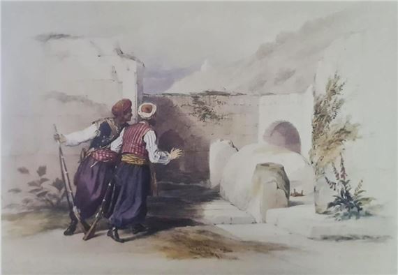 David Roberts | DAVID ROBERTS (AFTER) TOMB OF JOSEPH AT SHECHEM, 1839 ...