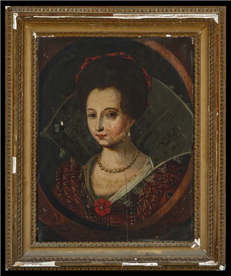 Italian School, 16th Century | Escuela Italiana del siglo XVI - Retrato de dama | MutualArt