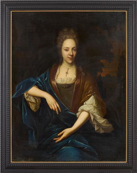 German School, 17th Century | Escuela Alemana del siglo XVII - Retrato de mujer noble | MutualArt