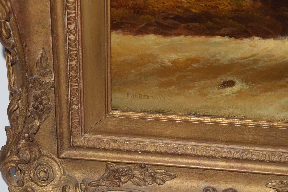 Edwin Henry Boddington | Fishing at the Falls (73) | MutualArt