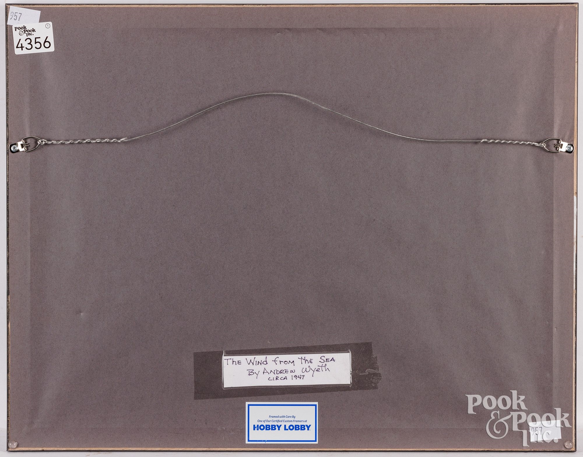 Andrew Wyeth | Andrew Wyeth signed print The Wind From the Sea | MutualArt