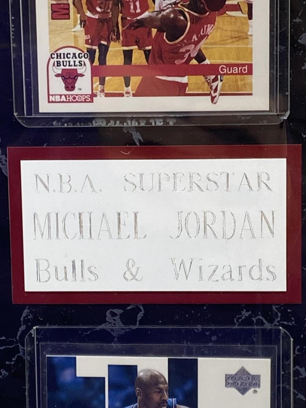 Michael Jordan | 2pc Michael Jordan Plaques | MutualArt