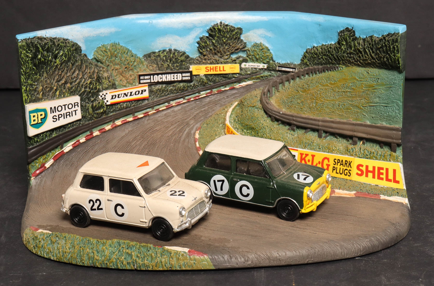 Vanguard | A Vanguard plaster racetrack diorama | MutualArt