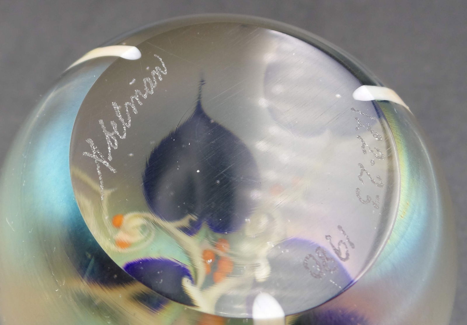 Stuart Abelman | Stunning Vintage 1980 Early STUART ABELMAN Iridescent ...