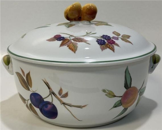 Royal Worcester | QUALITY ROYAL WORCESTER EVESHAM VALE COVERED DISH ...
