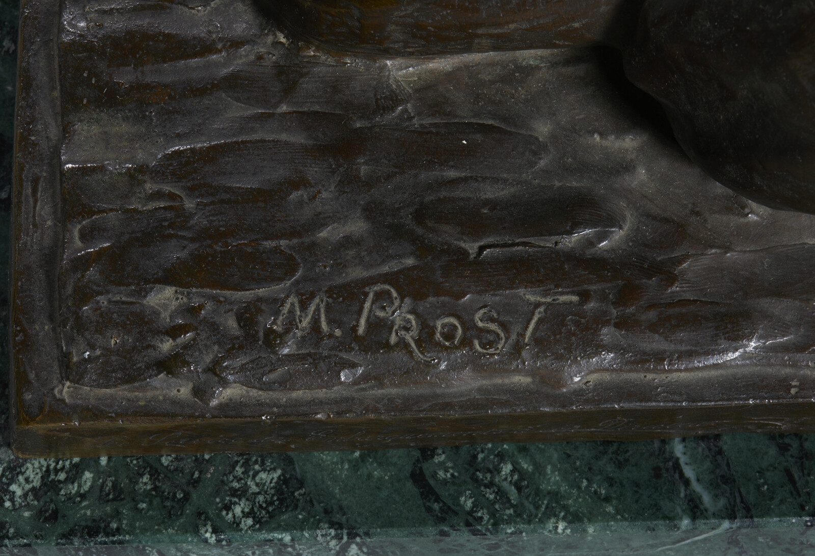 Maurice Prost | Crouching Lioness | MutualArt