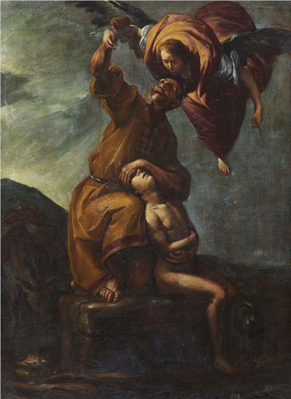Lombard School, 17th Century | The sacrifice of Isaac | MutualArt