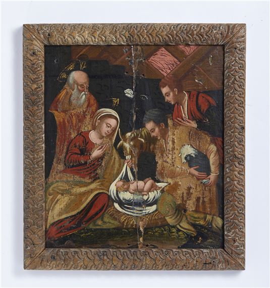 Veneto-Cretan School, 16th Century | Adoration of the Shepherds | MutualArt