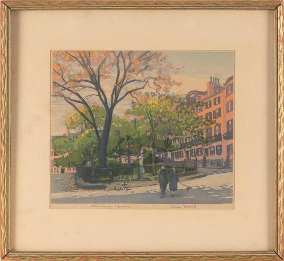 Louis Novak | Louisburg Square (Boston) | MutualArt