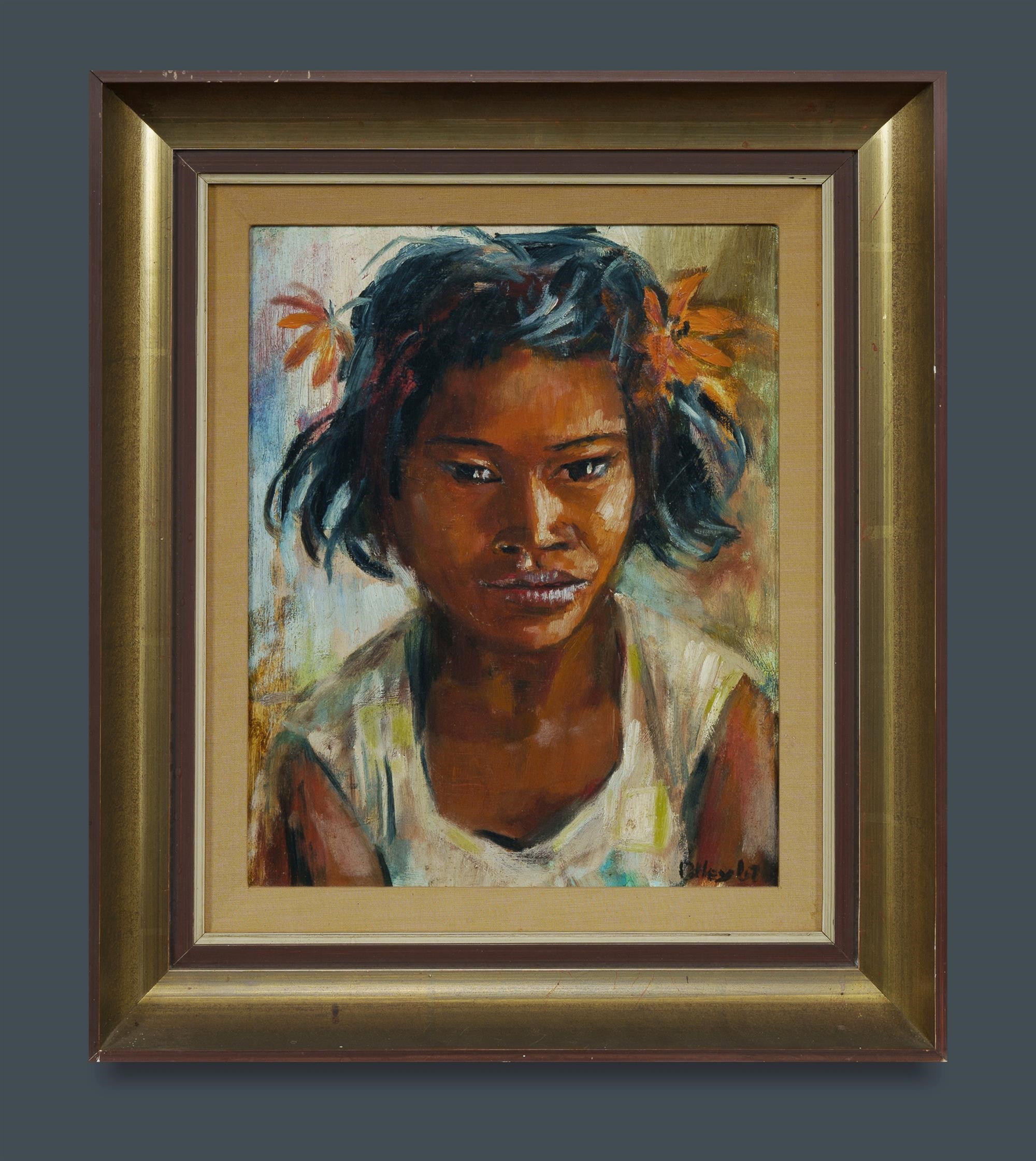 Margaret Olley | Girl (1967) | MutualArt