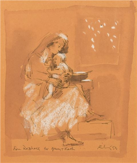 Harold Riley | Madonna and Child from Raphael (53) | MutualArt