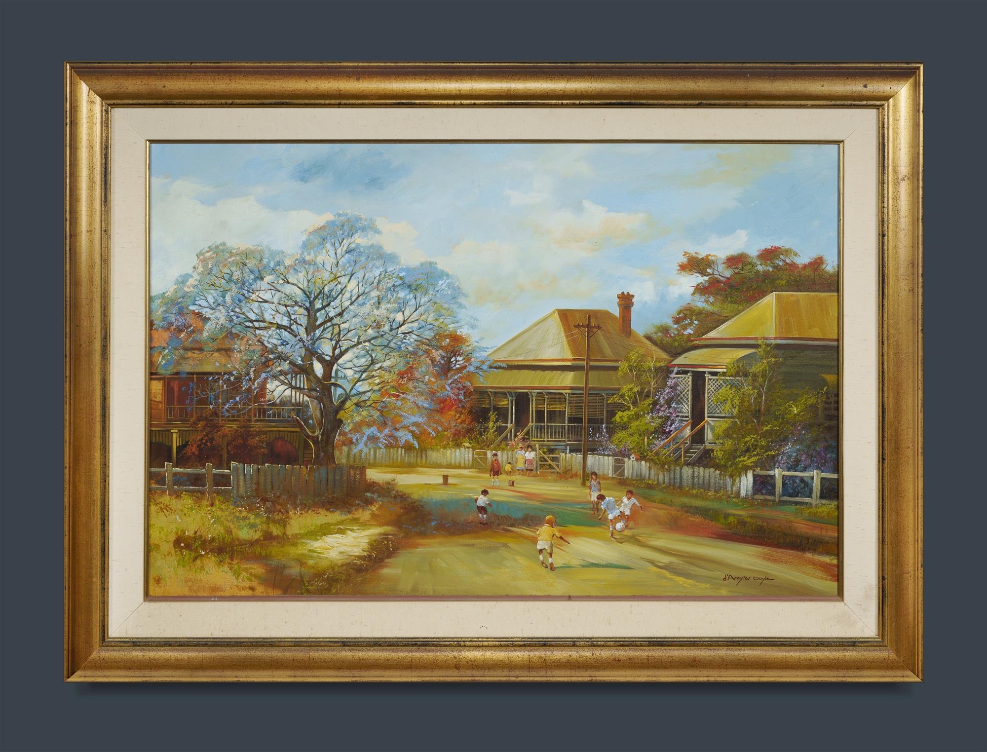 D'Arcy Doyle | The Budding Socceroos | MutualArt